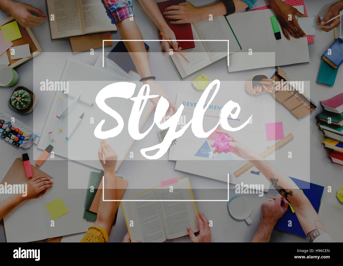 Imagine Create Curate Conceptualize Ideas Concept Stock Photo - Alamy