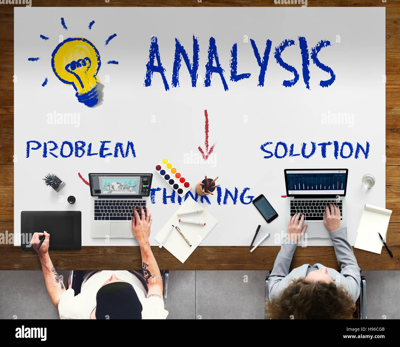 Strategy Idea Plan Brainstorm Analysis Concept Stock Photo - Alamy