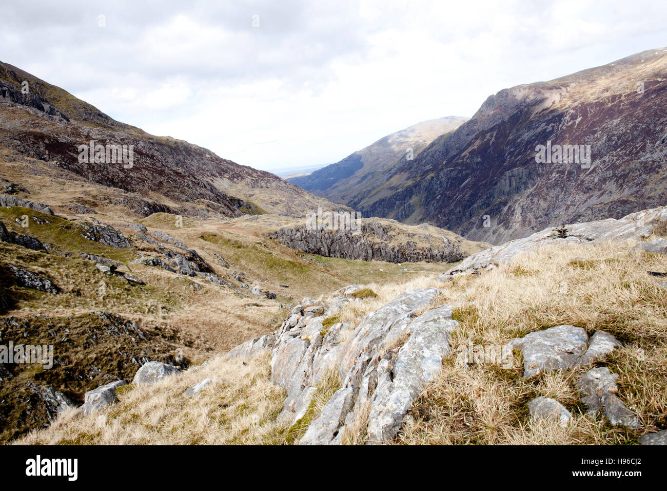 Yr Wyddfa commonly known as Snowdon in English, the highest mountain in ...