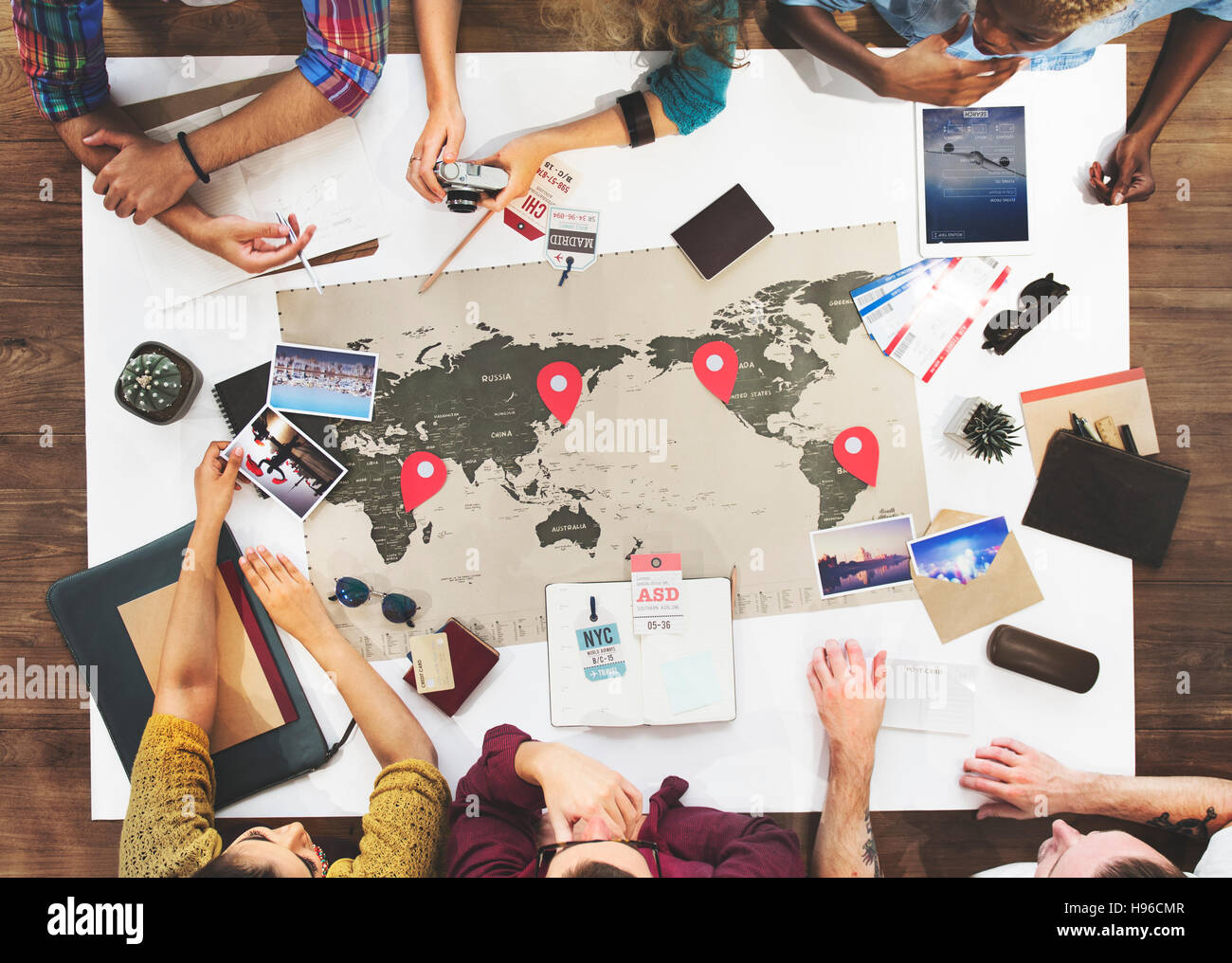 Business group direction concept team hi-res stock photography and ...