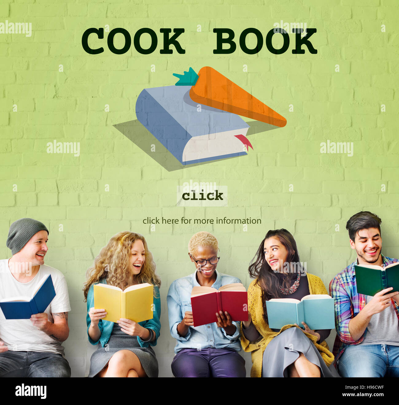 Cook Book Education Meal Preparation Concept Stock Photo - Alamy