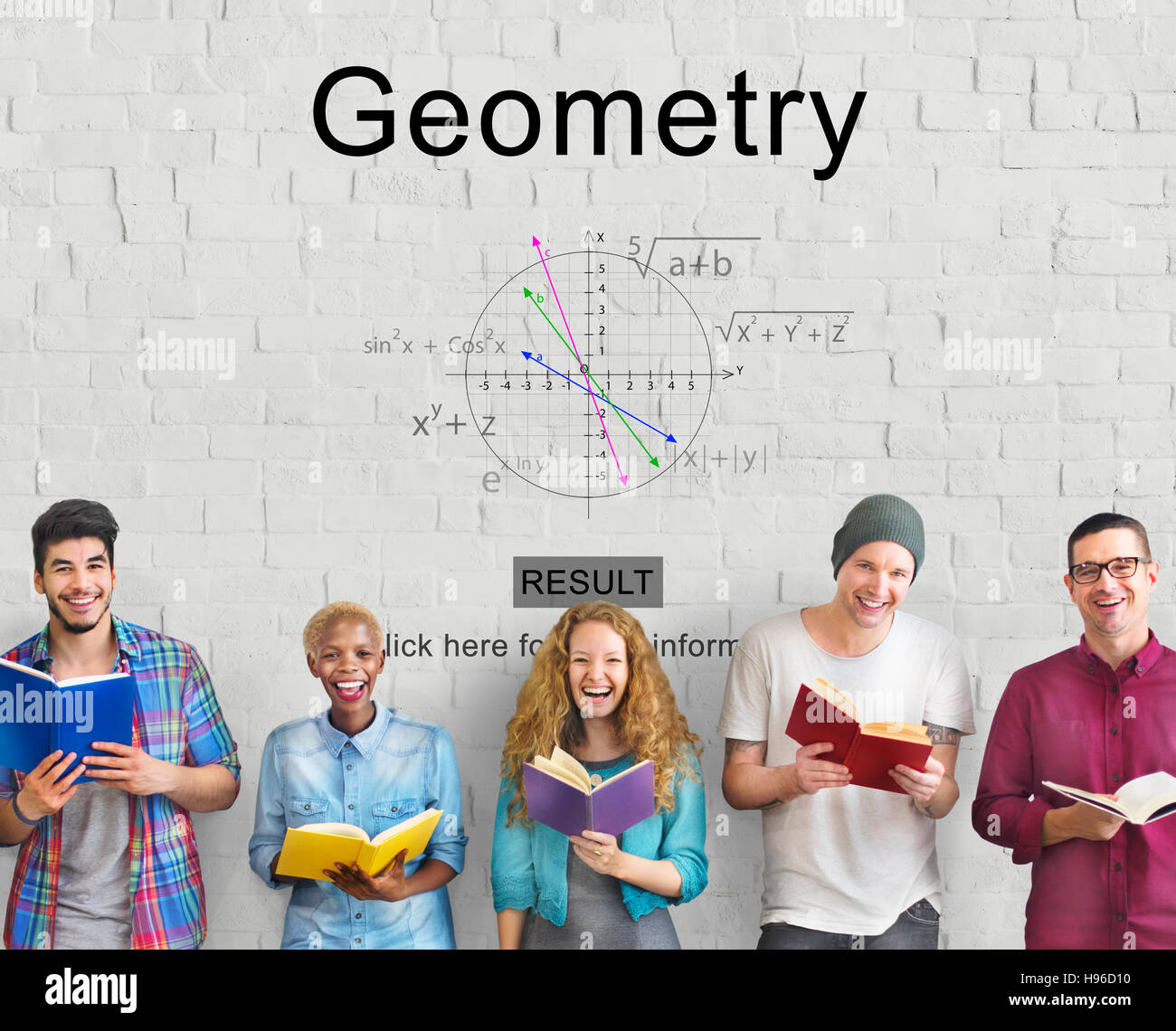 Equation Formula Geometry Calculation Concept Stock Photo - Alamy