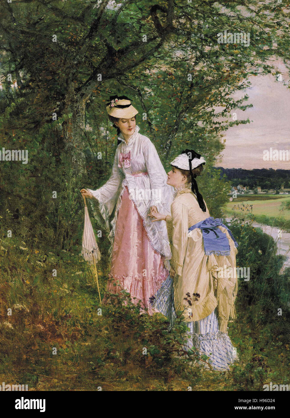 Adrien Moreau A Helping Hand Stock Photo - Alamy