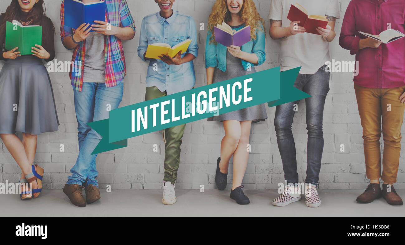 Intelligence Insight Clever Smart Education Knowledge Concept Stock ...