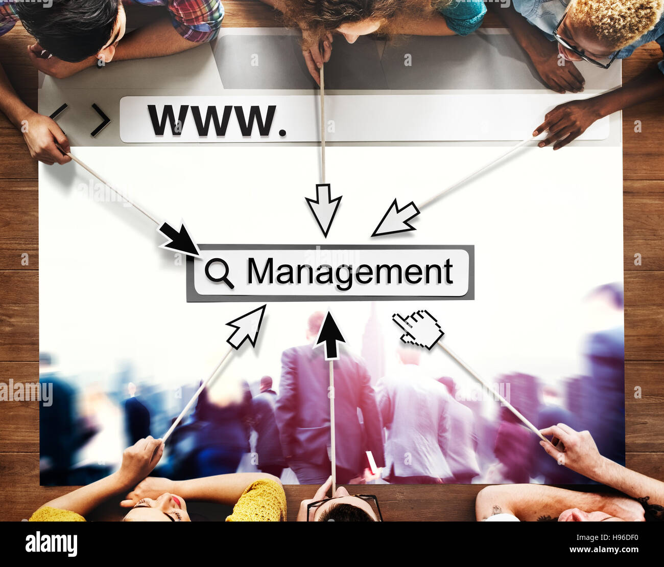 Management Manager Managing Organization Concept Stock Photo - Alamy