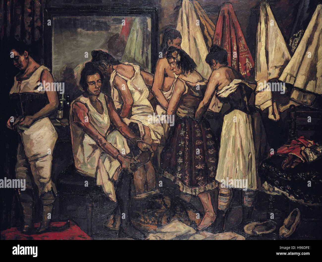 JOSÉ SOLANA - The Choir Girls Stock Photo - Alamy