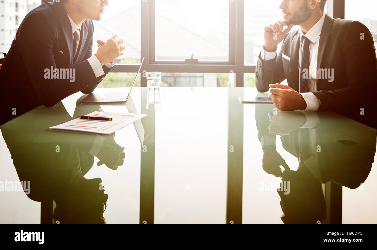 Career Decision Meeting Discussion Concept Stock Photo - Alamy