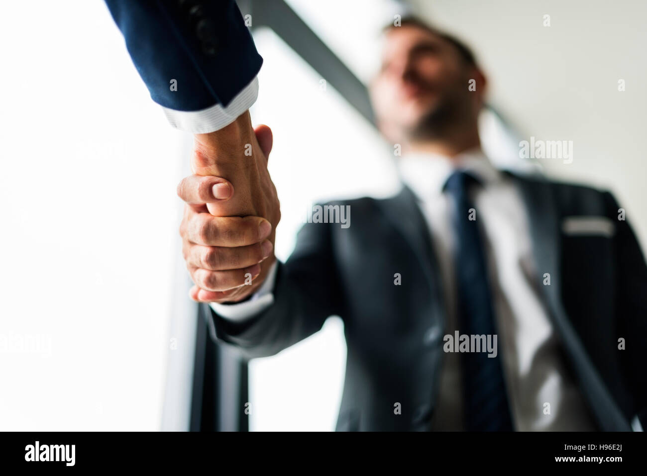 Handshake Business Men Concept Stock Photo - Alamy