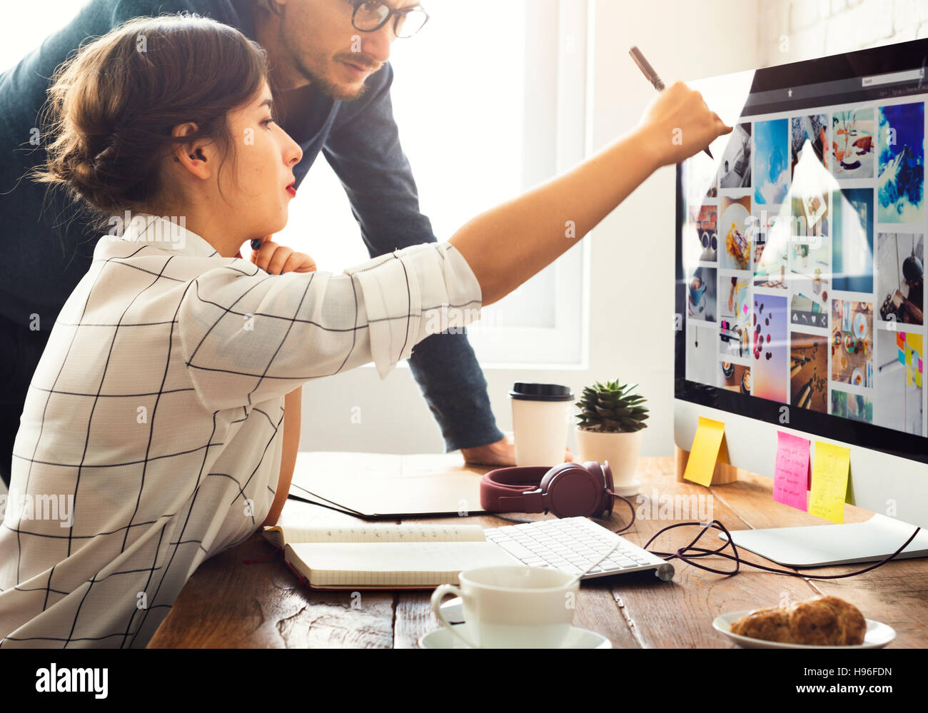 People Talking Discussion Meeting Support Teamwork Concept Stock Photo ...