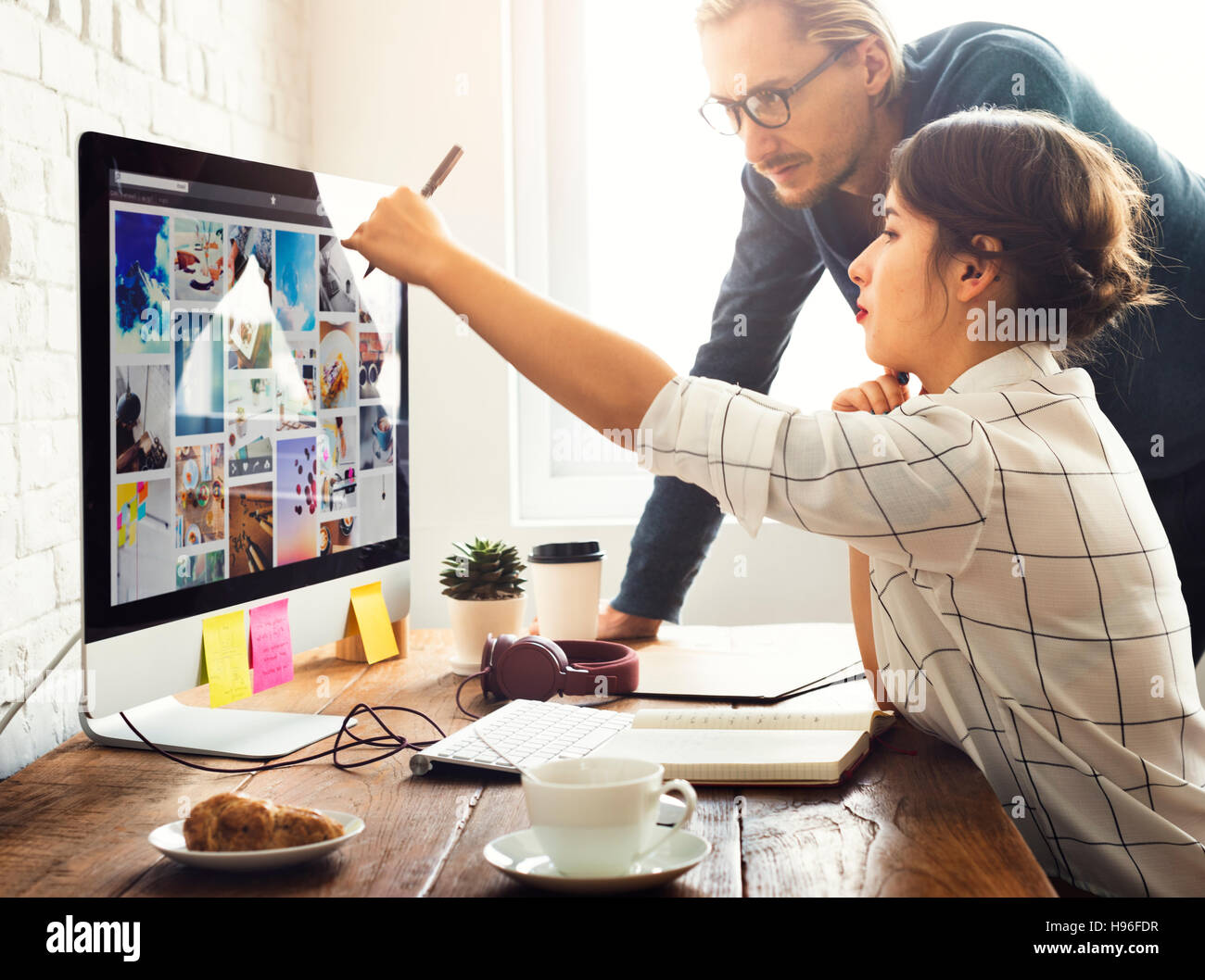 People Talking Discussion Meeting Support Teamwork Concept Stock Photo ...