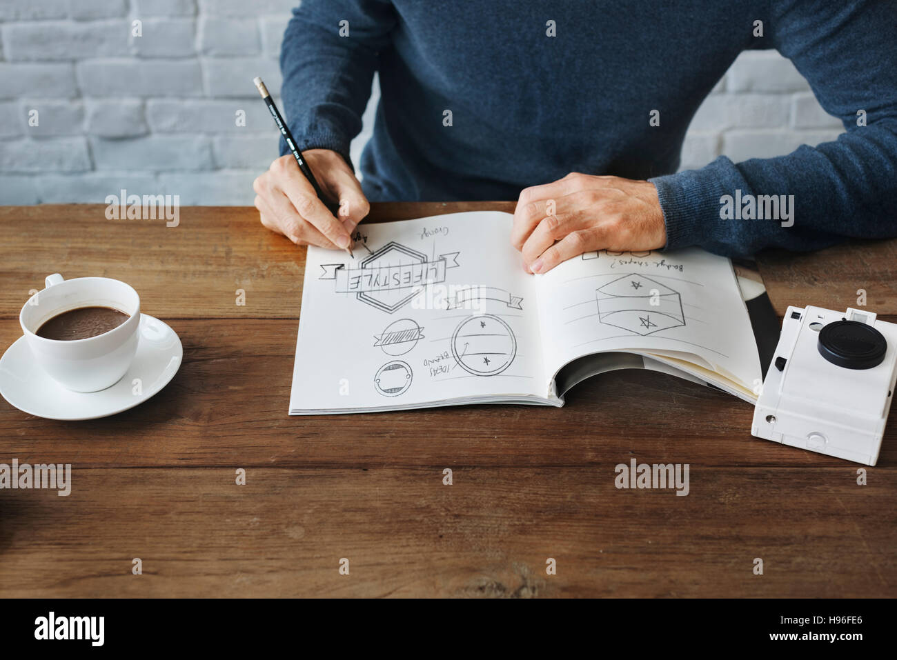 Concept design sketch drawing hi-res stock photography and images - Alamy