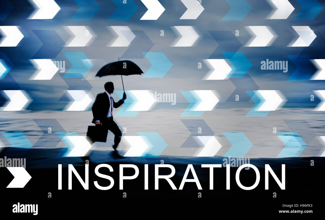Inspiration Aspiration Imagination Inspire Dream Concept Stock Photo ...
