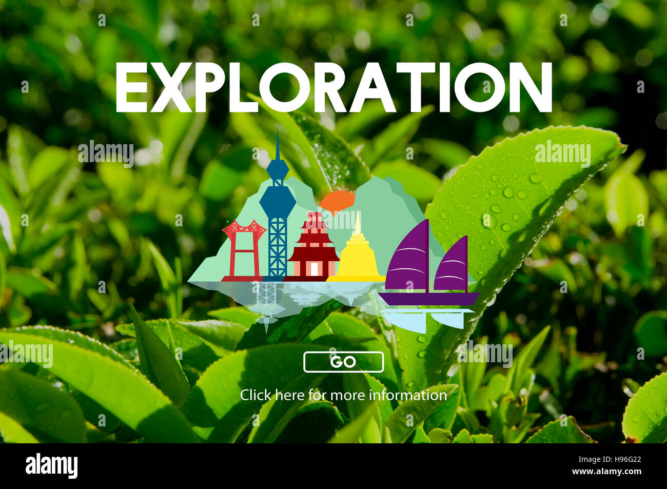 Exploration Adventure Destination Experience Concept Stock Photo - Alamy