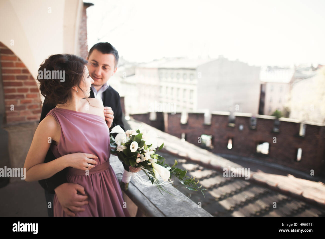 Old man young woman marriage hi-res stock photography and images - Alamy