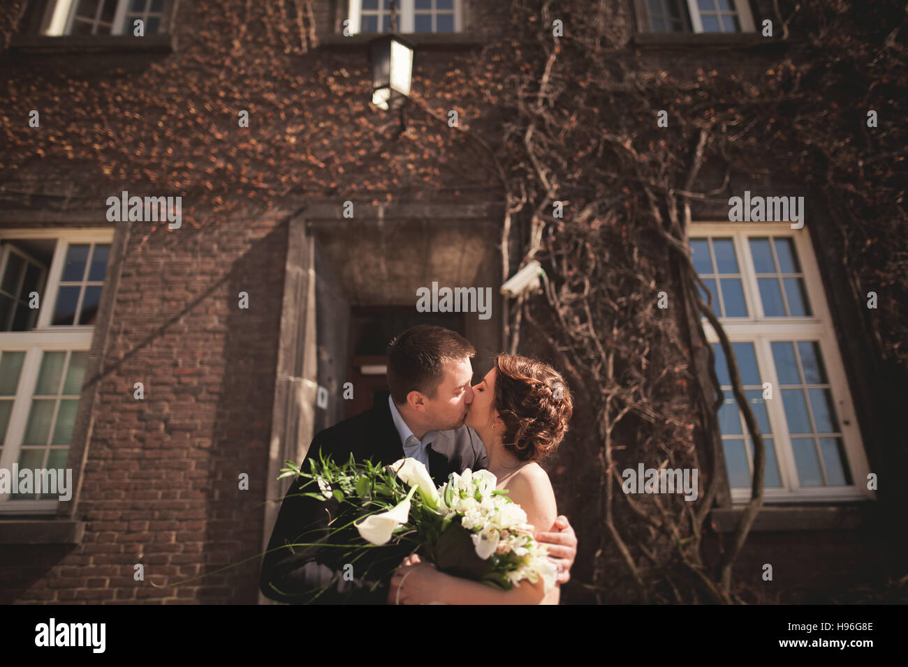 Young bride old groom hi-res stock photography and images - Alamy