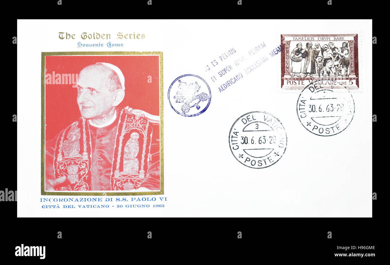 Vatican postage stamp hi-res stock photography and images - Alamy