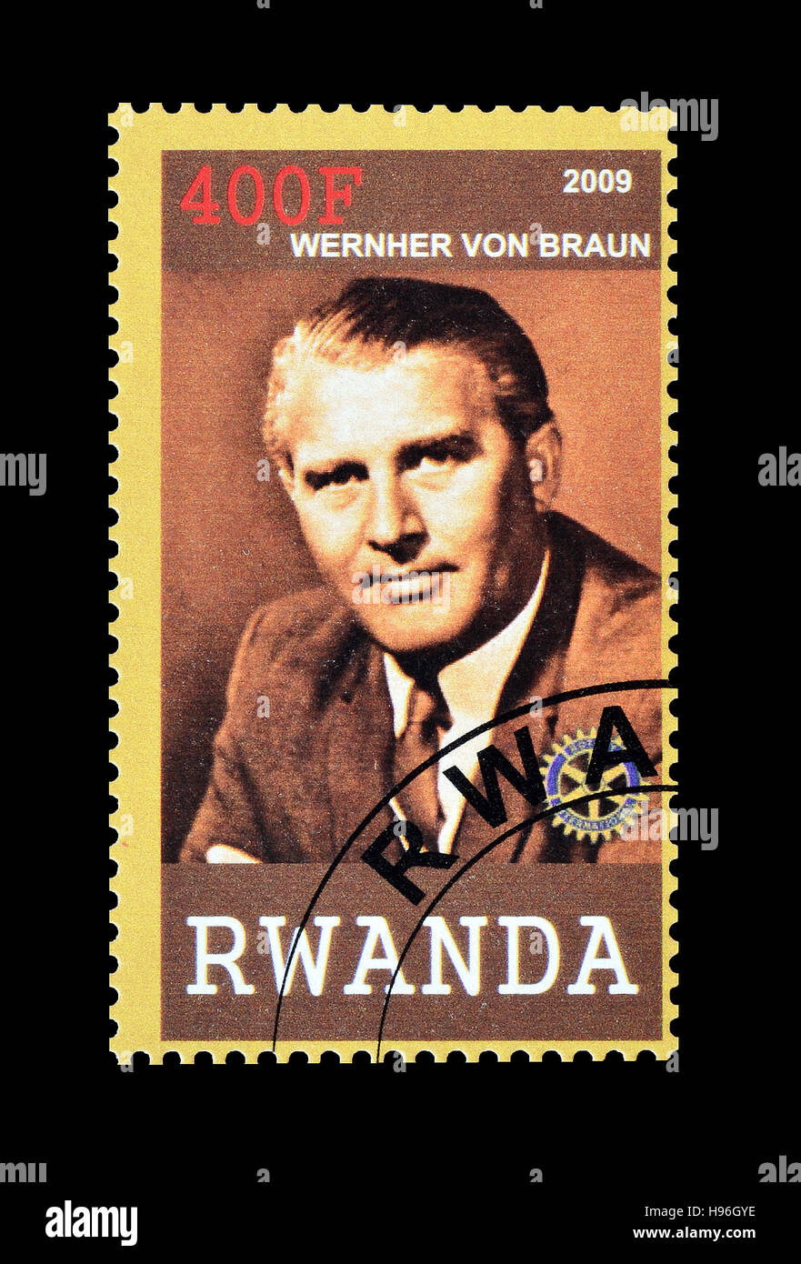 Rwanda stamp 2009 Stock Photo - Alamy