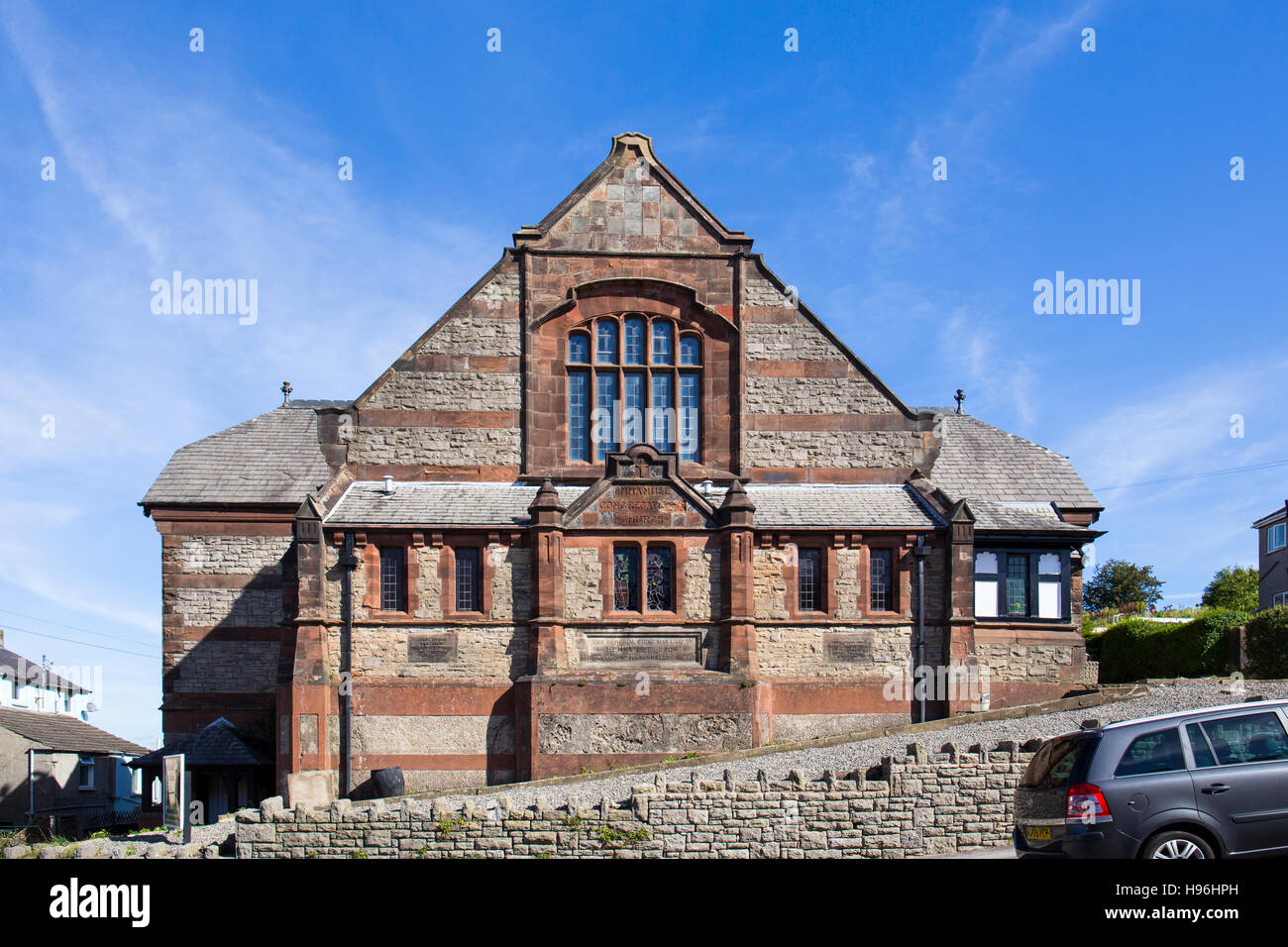 Emmanuel Congregrational Church in Carnforth Lancashire UK Stock Photo ...