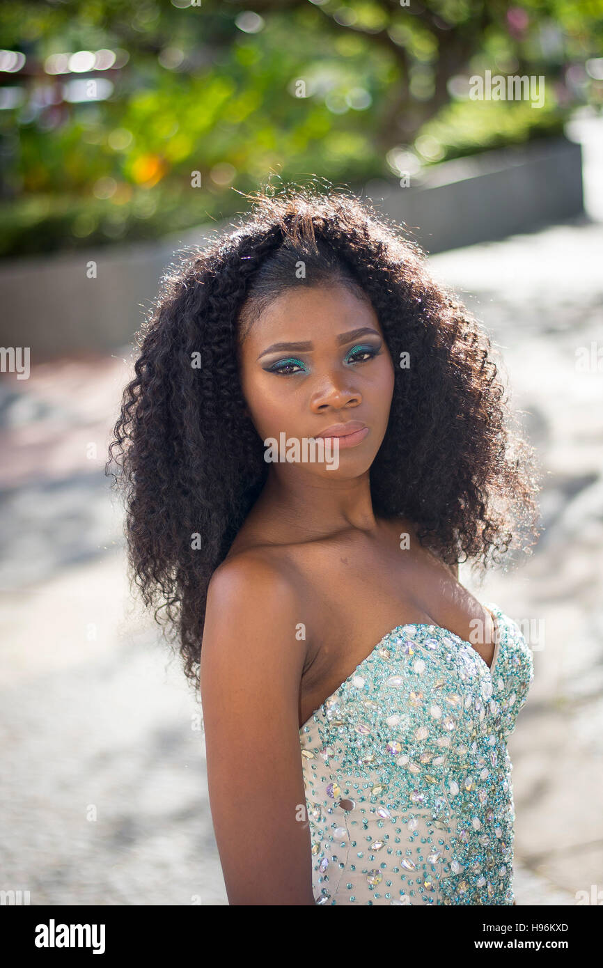 Barbadian models hi-res stock photography and images - Alamy