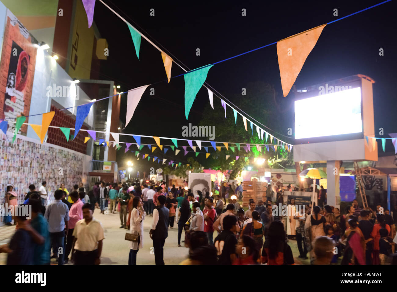 Crowds is walking in a social festival Stock Photo - Alamy