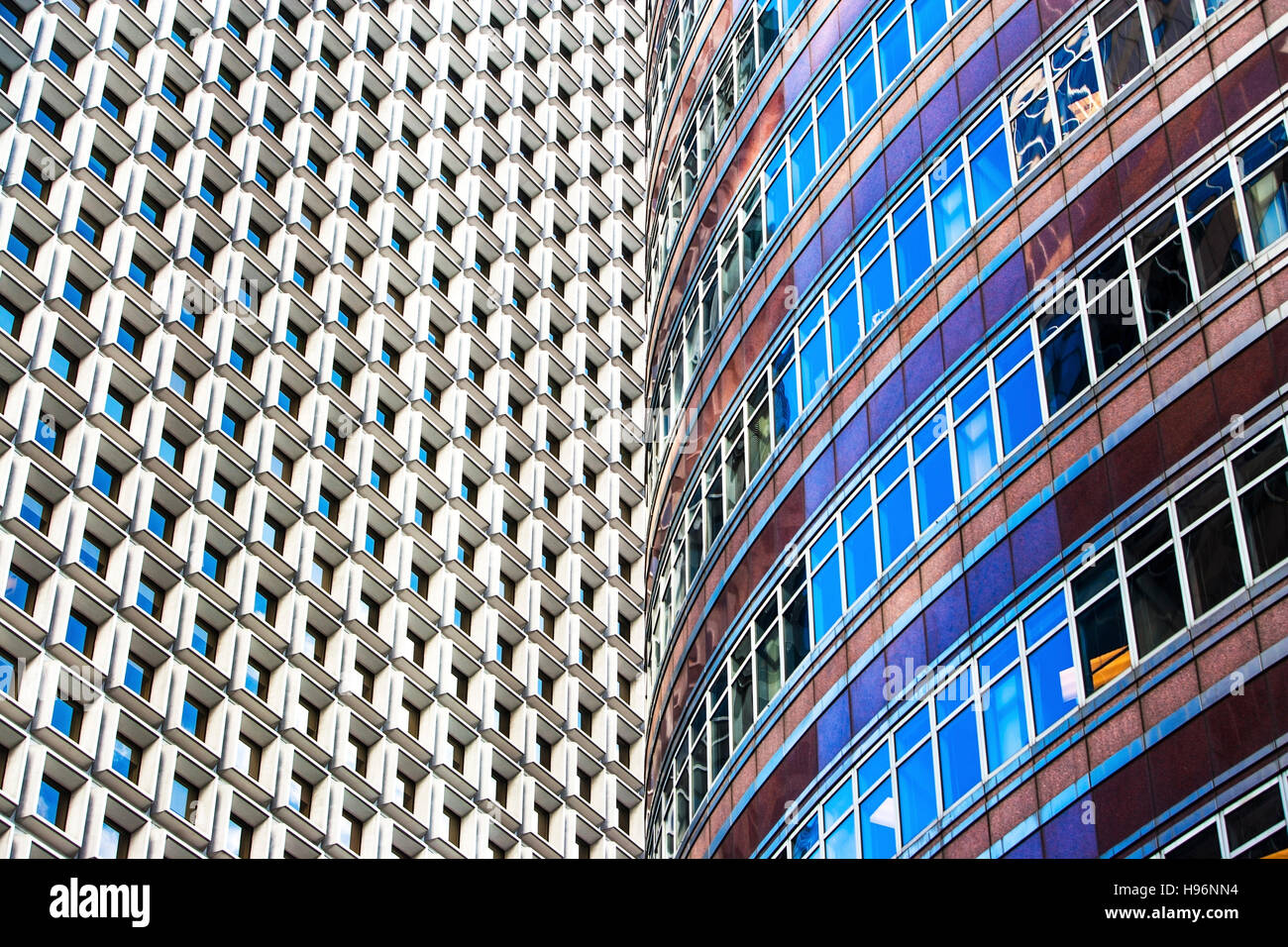 USA, New York state, New York City, Facades of skyscrapers Stock Photo - Alamy