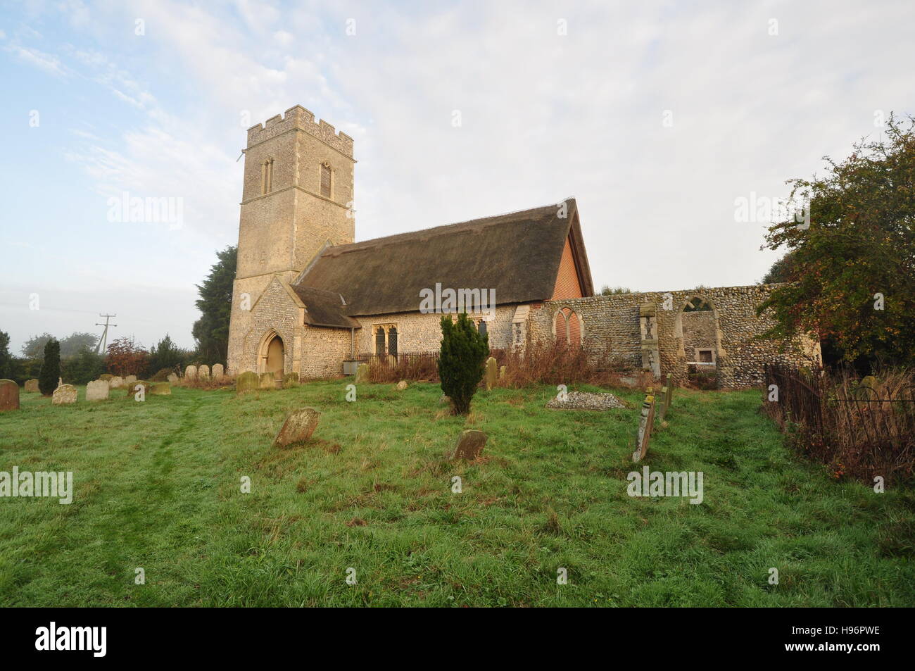 All Saints church Lessingham Norfolk England UK Stock Photo - Alamy