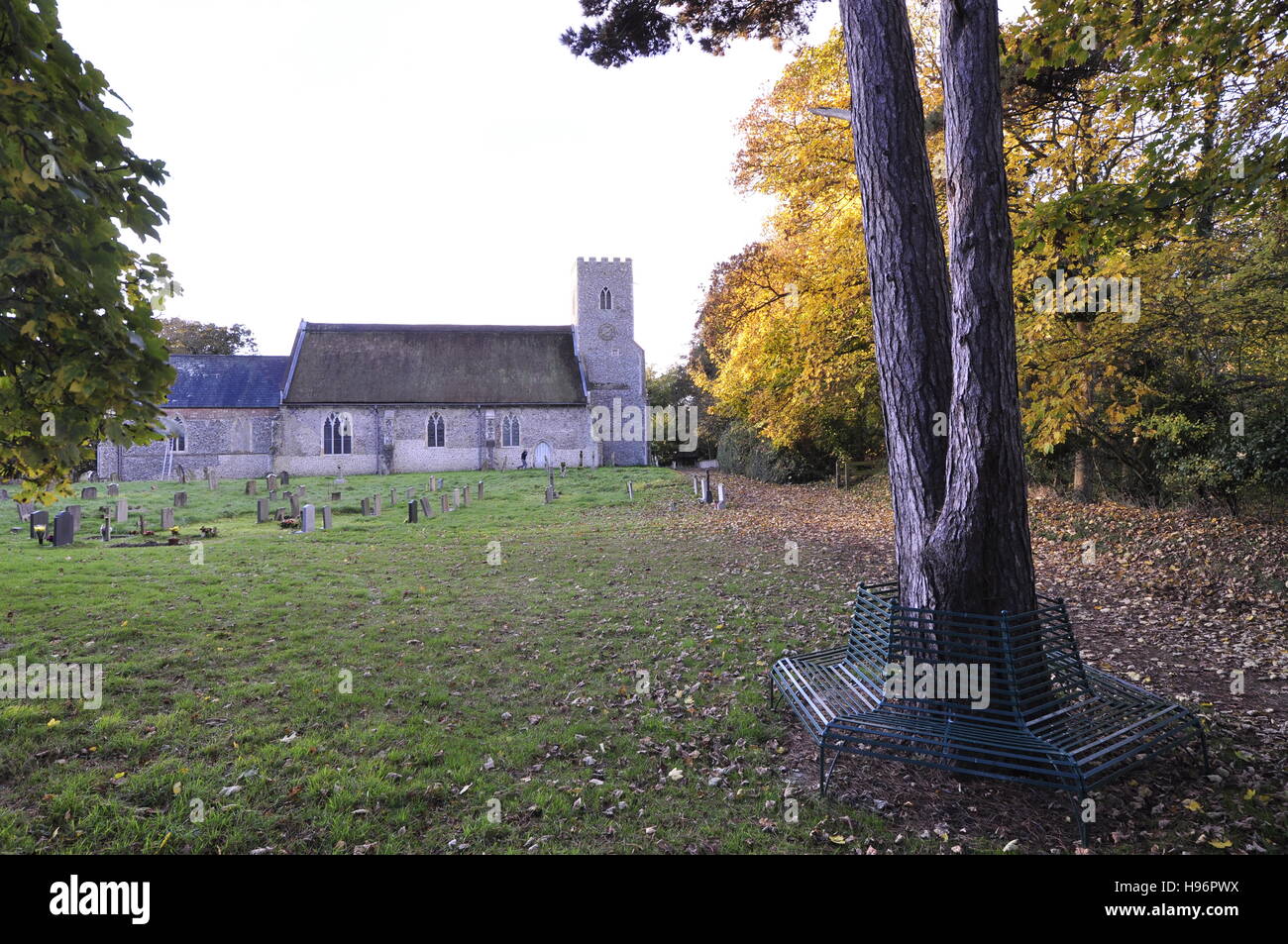 St Margaret's church Paston north-east Norfolk UK Stock Photo - Alamy
