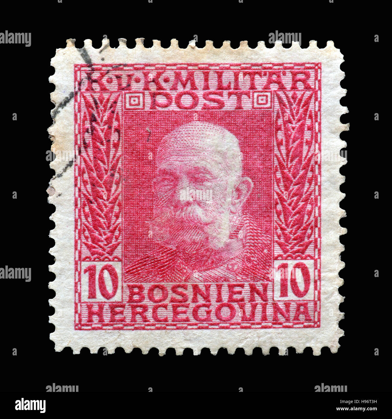 Stamp bosnia hi-res stock photography and images - Alamy