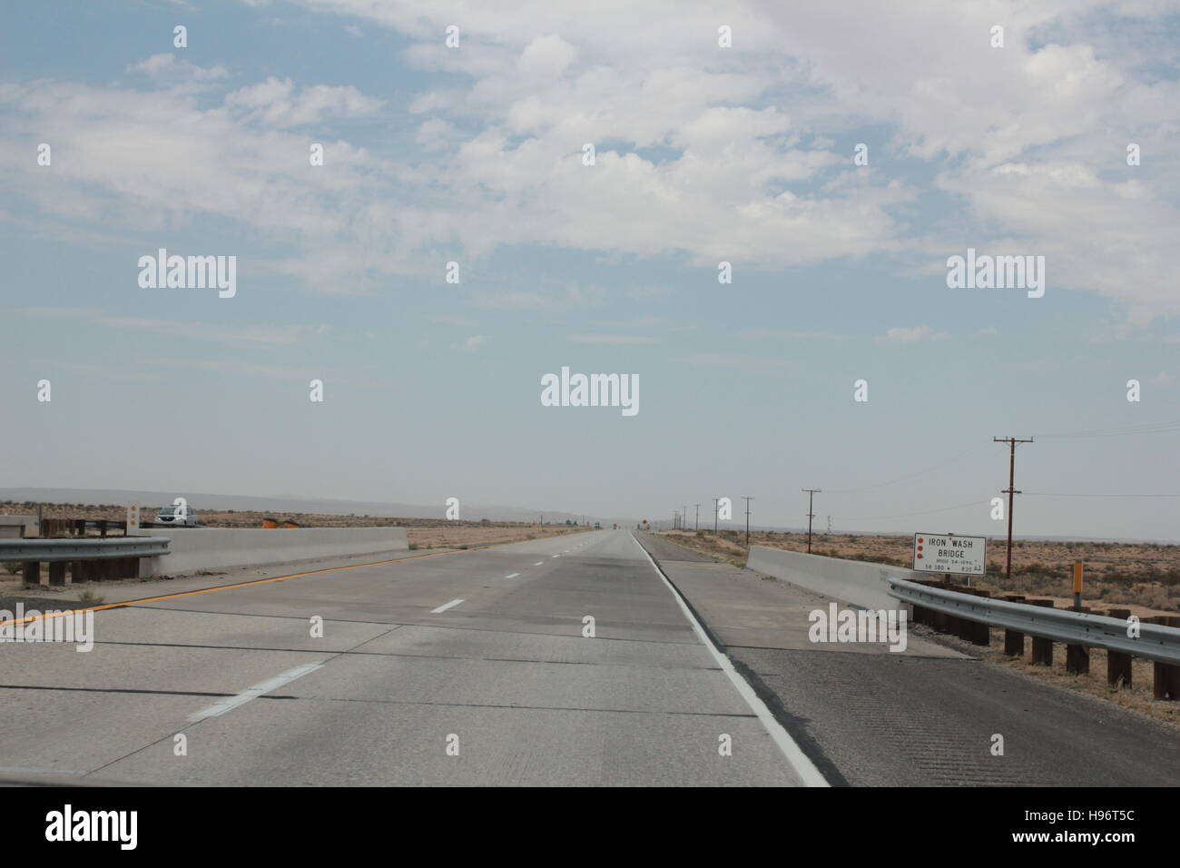 highway 58, Mojave desert Stock Photo - Alamy