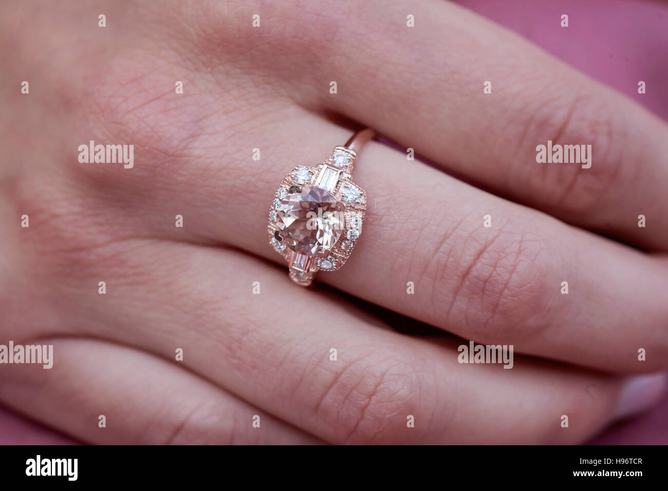 Big gemstone ring hi-res stock photography and images - Alamy