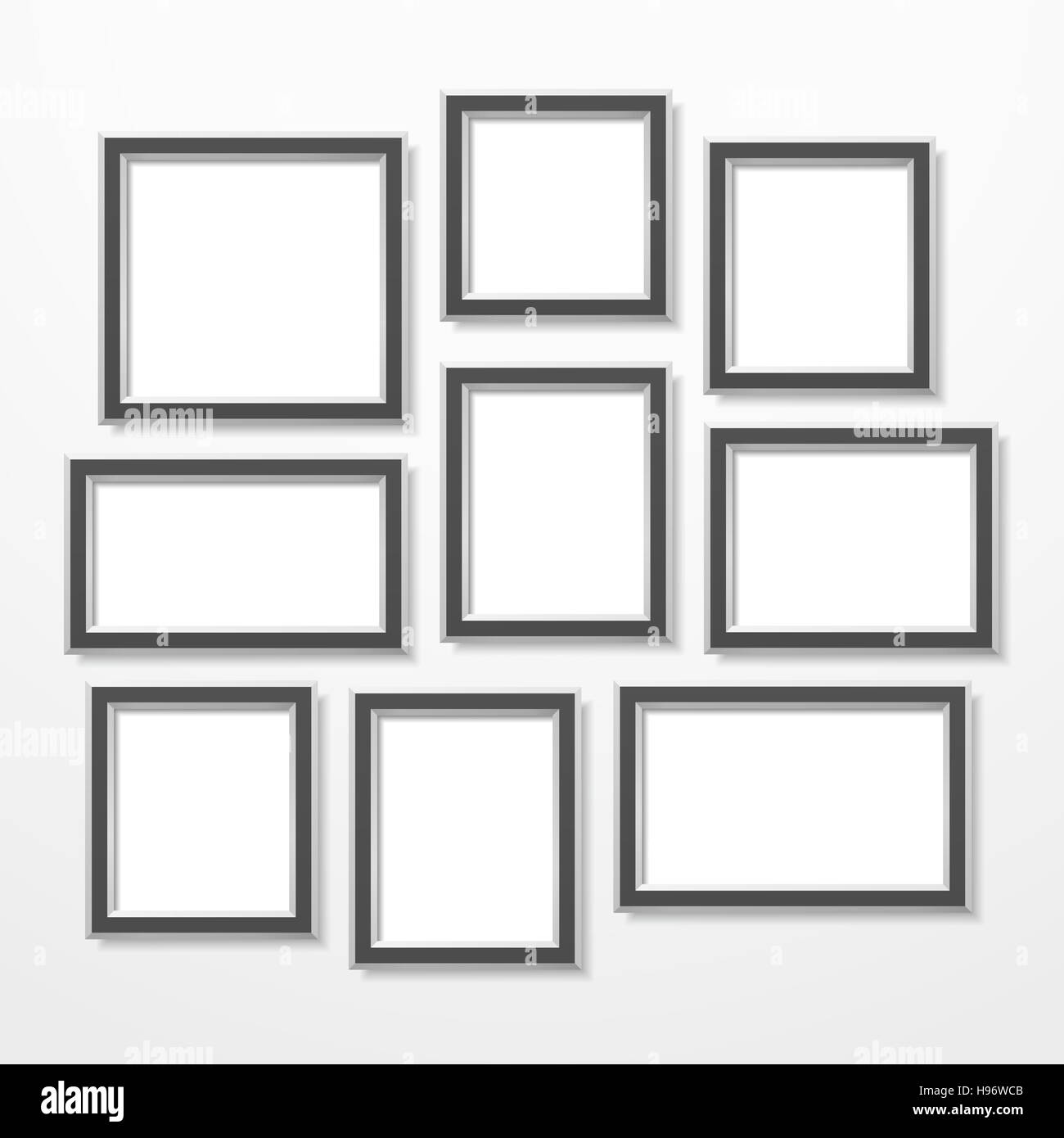 Horizontal frames Black and White Stock Photos & Images - Alamy