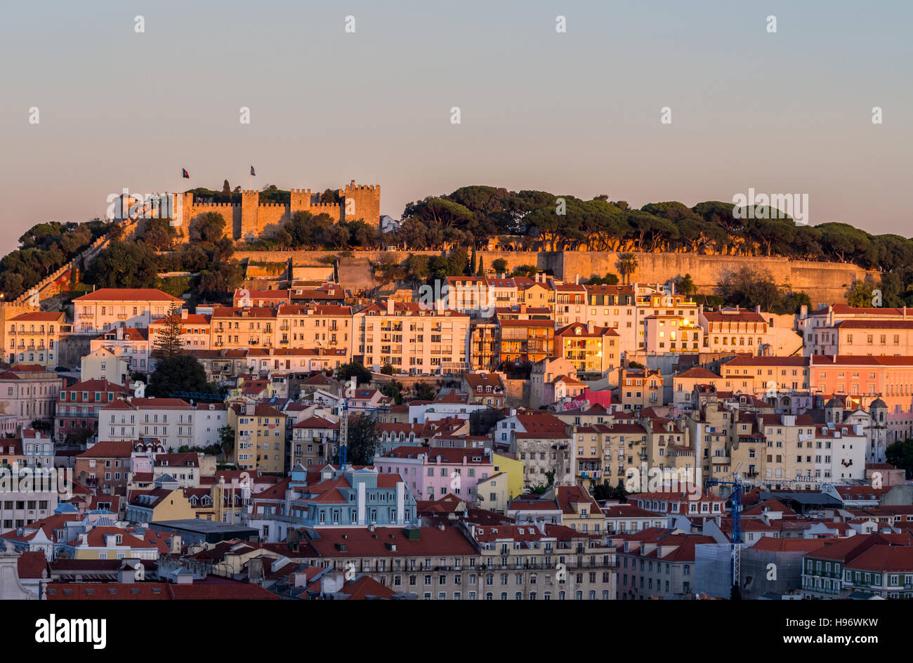 Sao jorge castle hi-res stock photography and images - Alamy