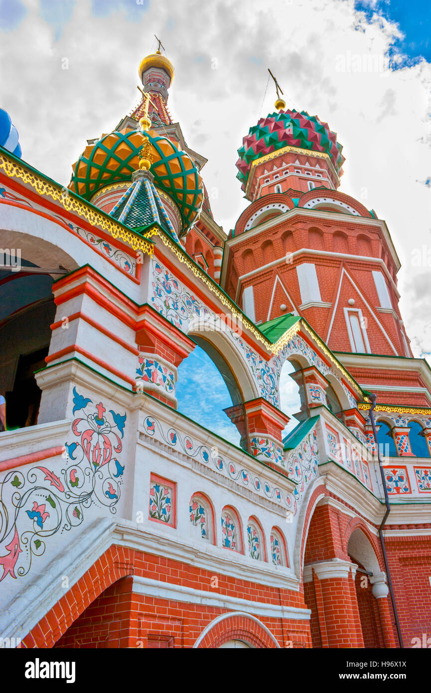 Architecture of St. Basil's Cathedral is very interesting. Here we can ...