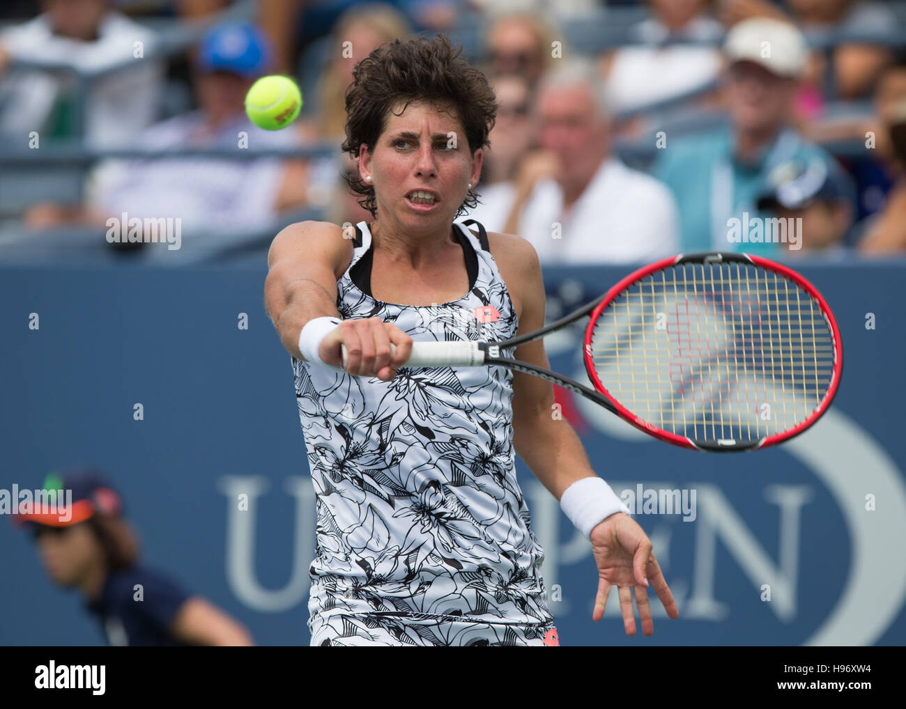 CARLA SUÁREZ NAVARRO (ESP) at the US Open 2016 Championships in ...