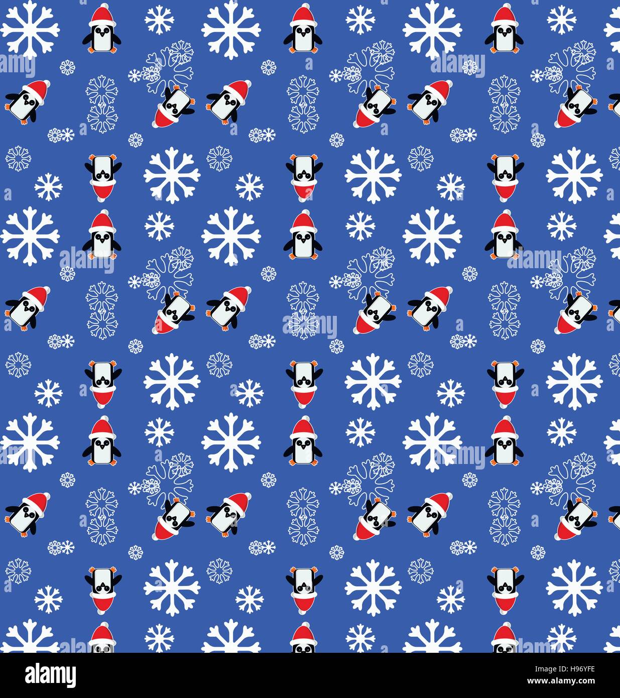 Penguin pattern hi-res stock photography and images - Alamy