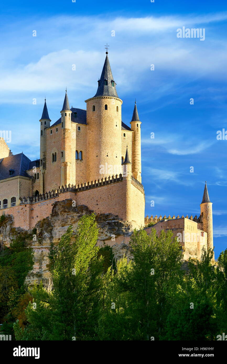 Spain - Segovia castle Stock Photo - Alamy