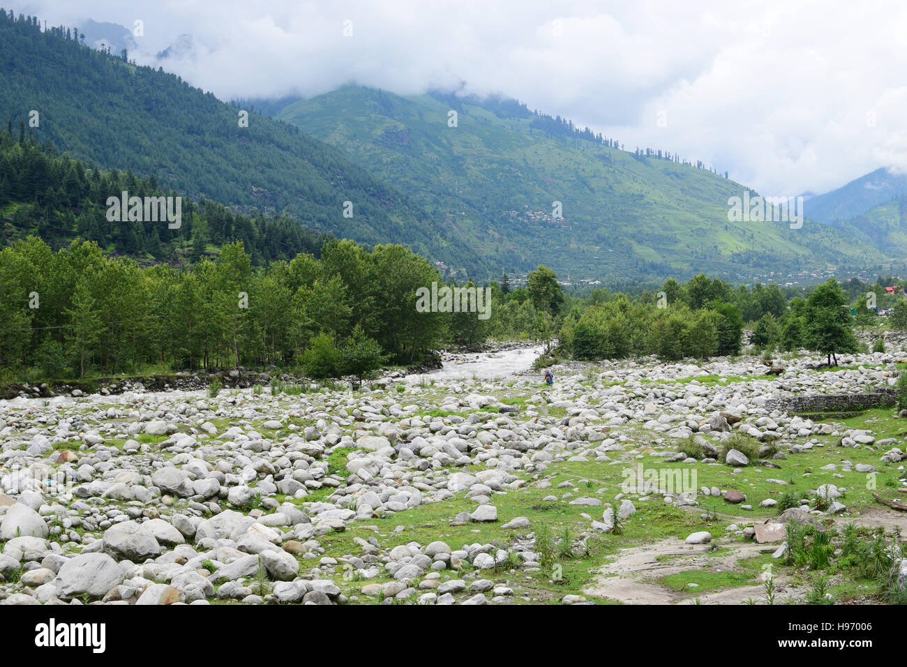 Manali valley in Himachal Pradesh India Tourist destination on the ...