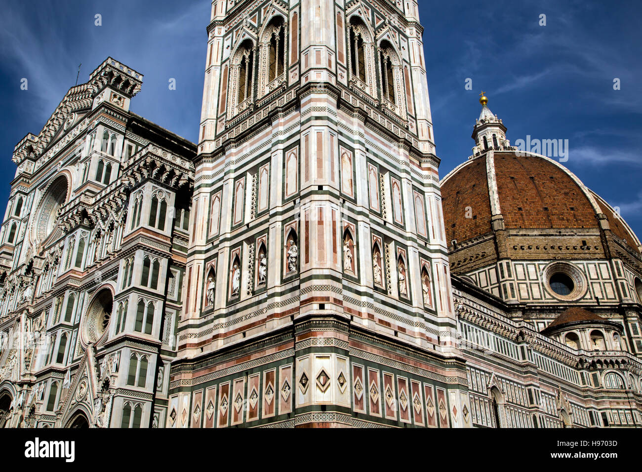 The exterior and dome of the Duomo in Florence Italy Stock Photo - Alamy