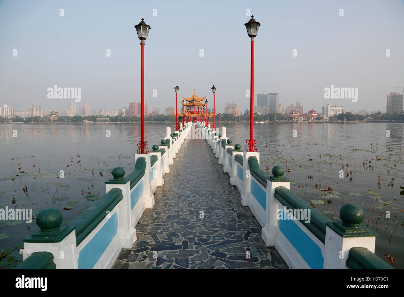 Chinese style pavilion Stock Photo - Alamy