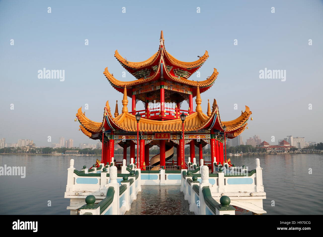 Chinese style pavilion Stock Photo - Alamy
