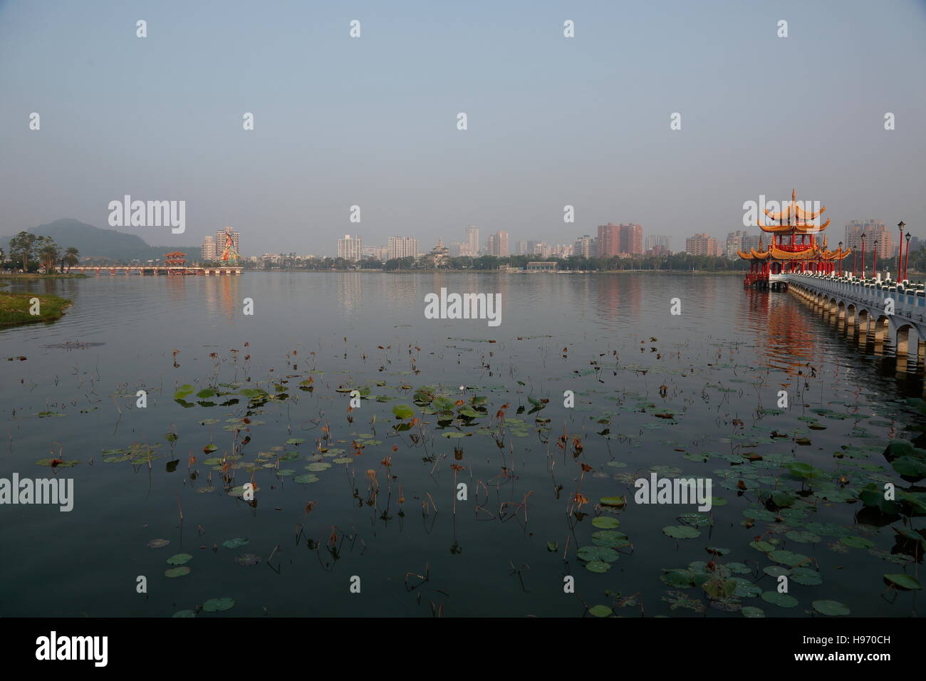 Chinese style pavilion Stock Photo - Alamy