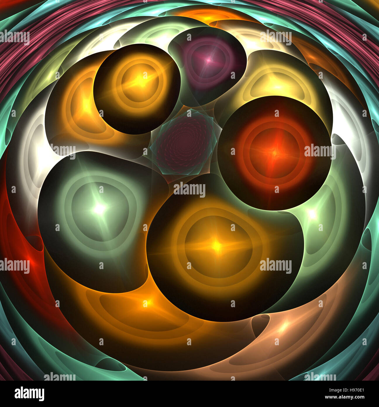 Circles shape hi-res stock photography and images - Alamy