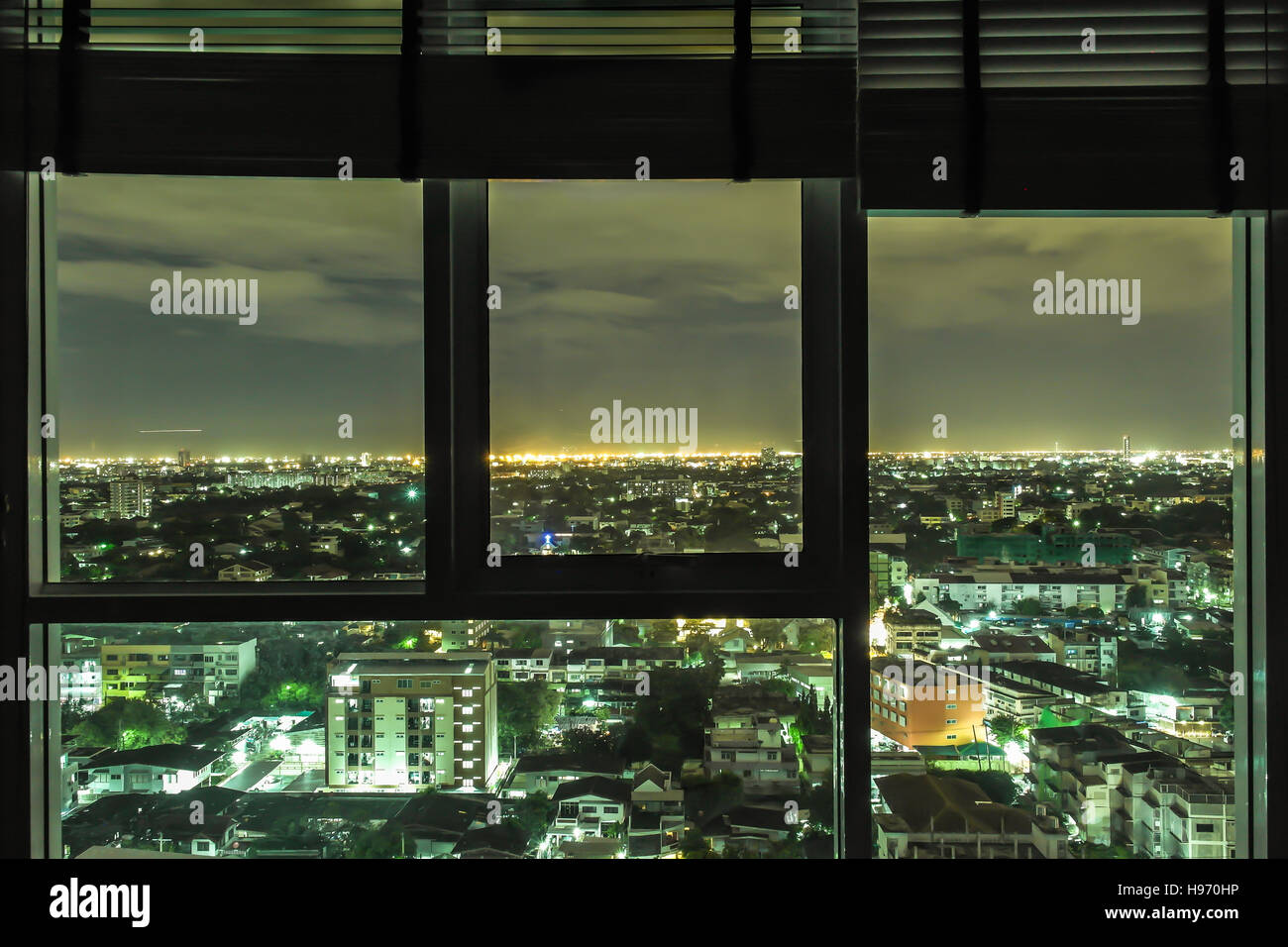 View through window lights windows hi-res stock photography and images ...