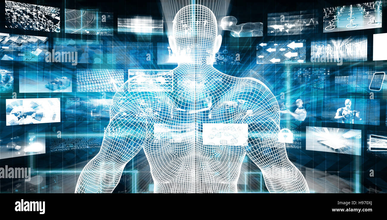 Digital Marketing with Access to Targeted Ads Concept Stock Photo - Alamy