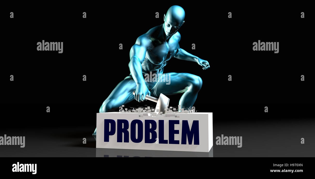 Get Rid of Problem and Remove the Problem Stock Photo - Alamy
