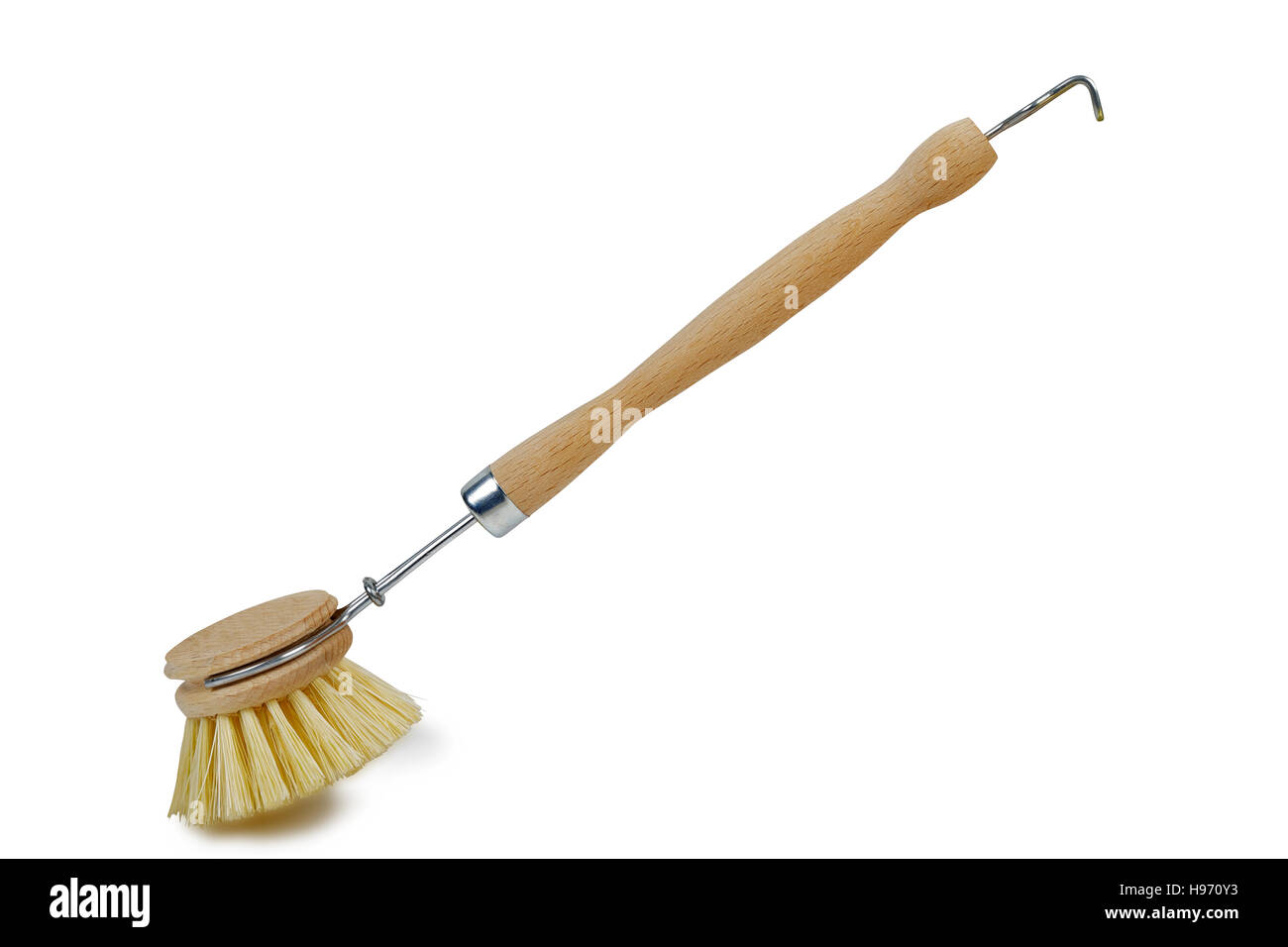 round kitchen brush isolated on white background, studio shot Stock ...