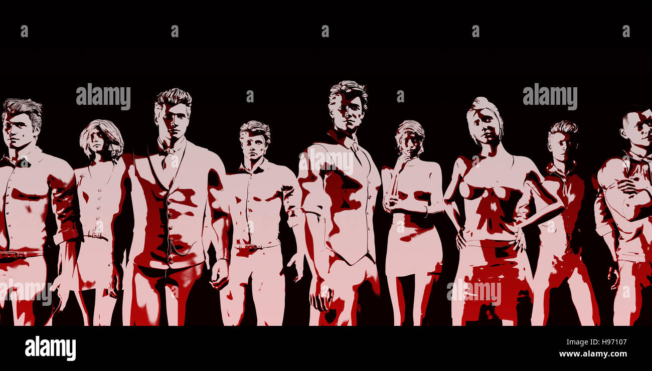 Leadership Position and Management Role in Business Stock Photo - Alamy