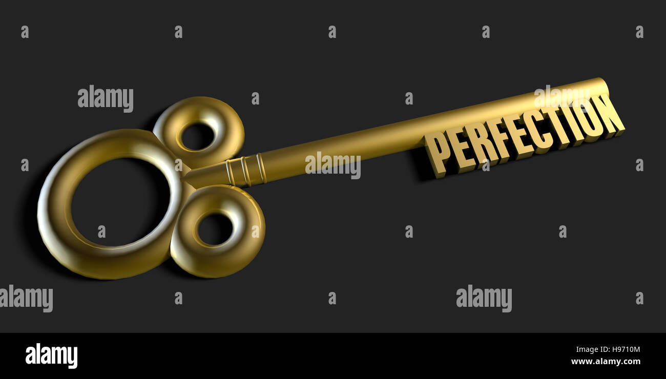 Key To Your Perfection as a Concept Stock Photo - Alamy