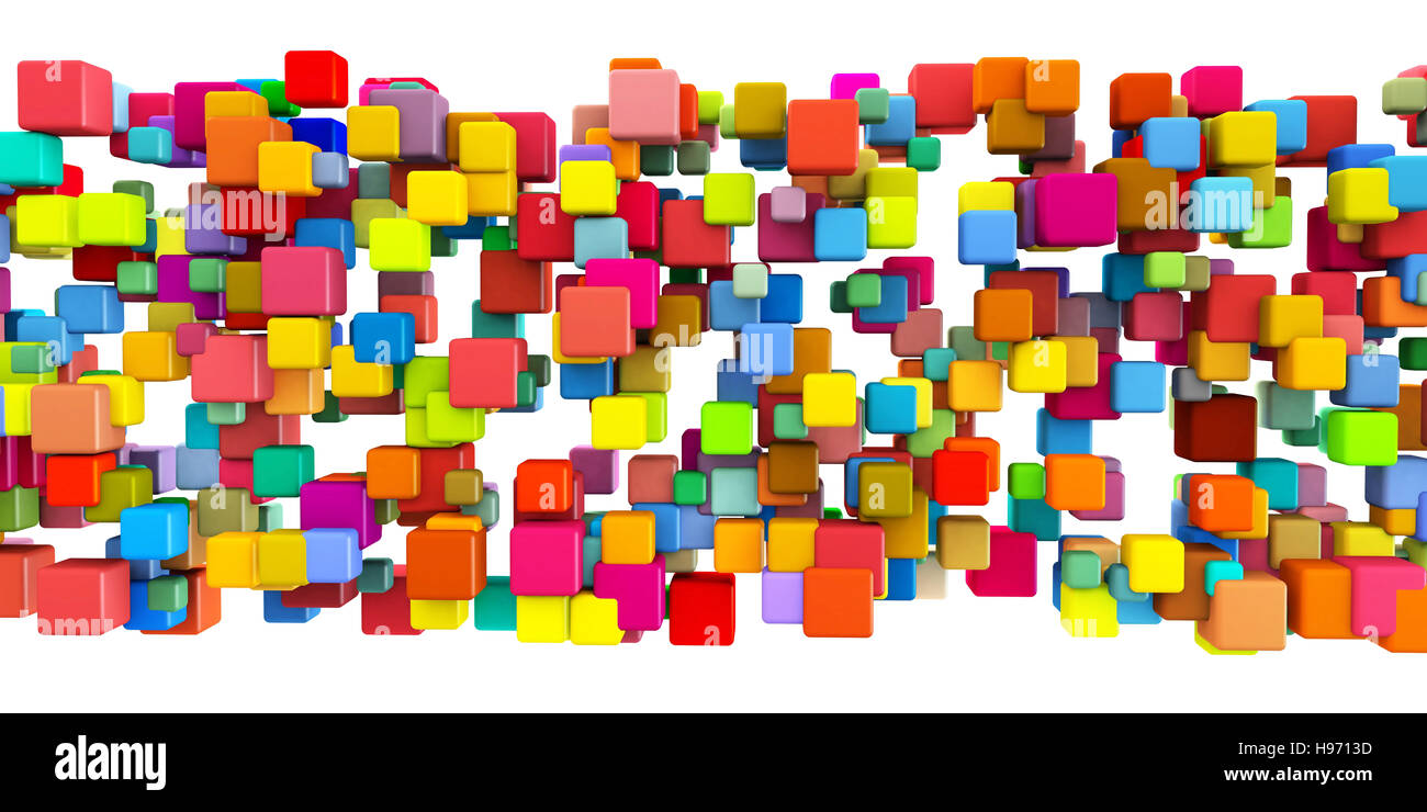 Futuristic Blocks Abstract Background as a Concept Stock Photo - Alamy