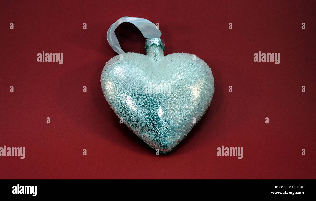 Red Shiny Red Heart In The Middle Says Thet Hearted